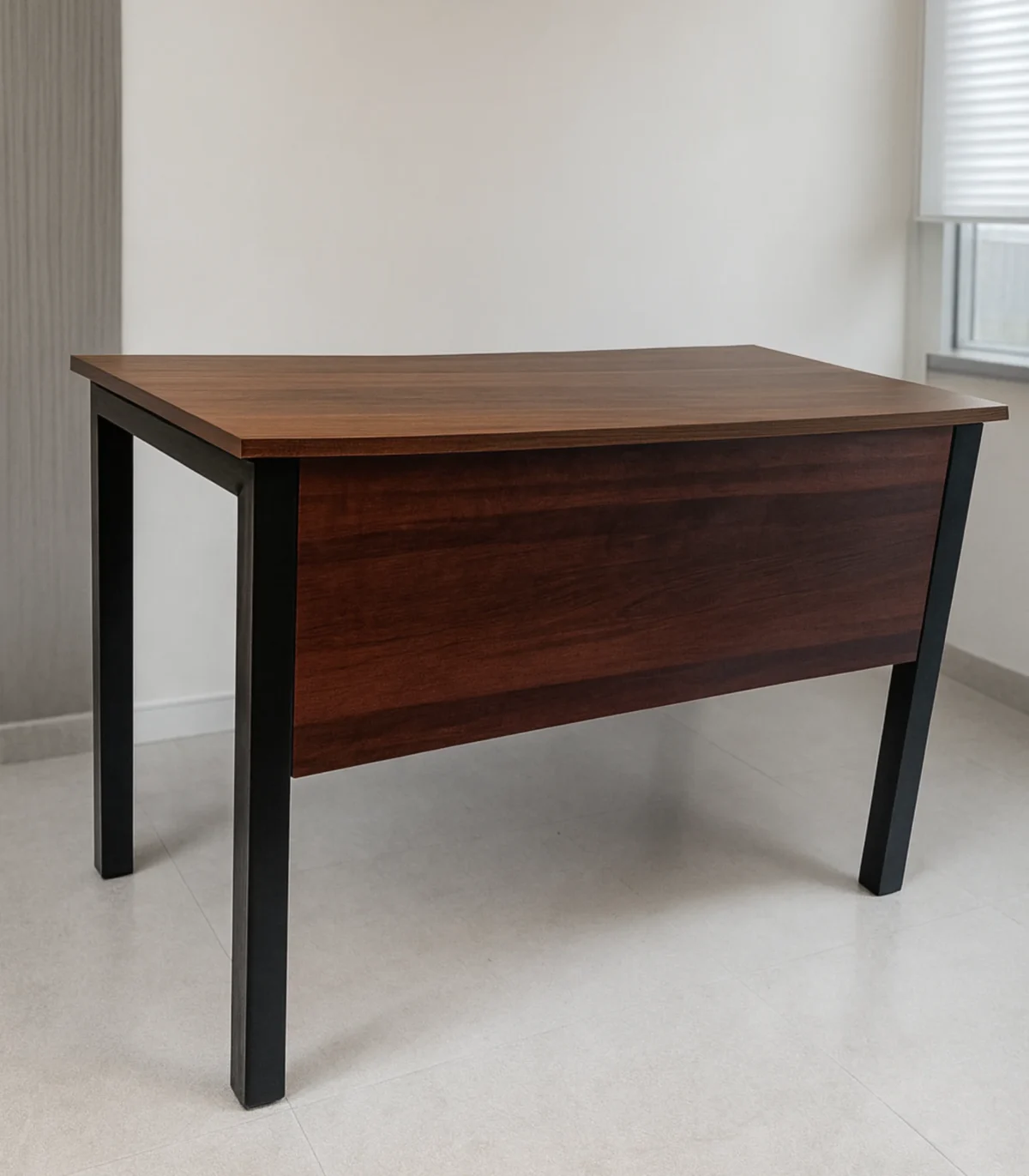 Metal & MDF Wood Office Desk – DH For Fine Furniture